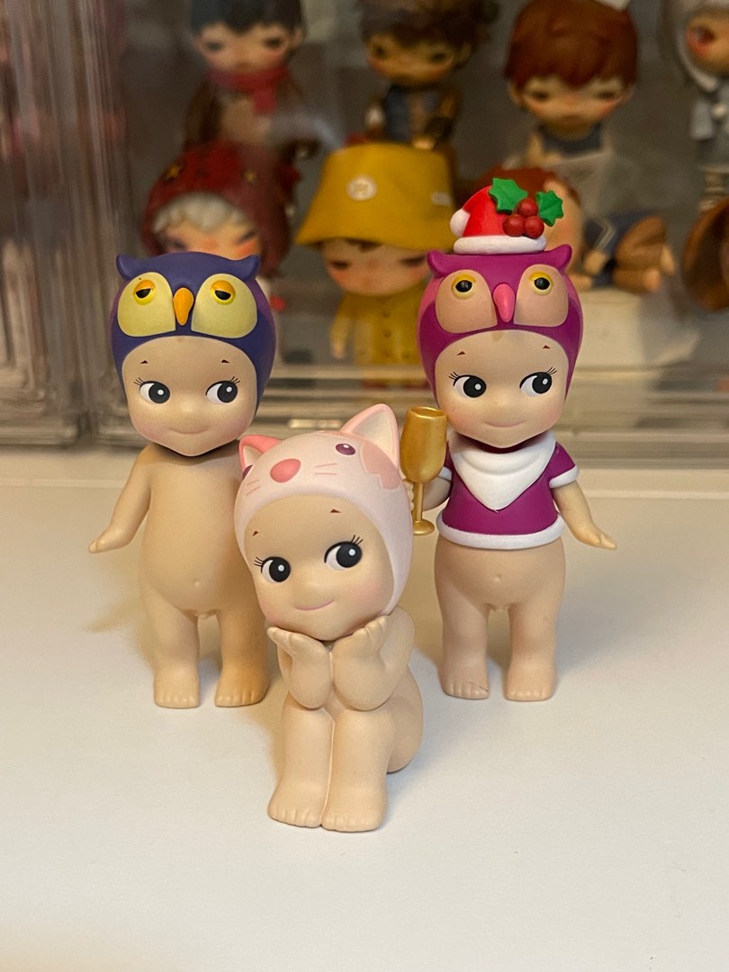 Sonny Angel Hanami - Cat Set, Hobbies & Toys, Toys & Games on Carousell