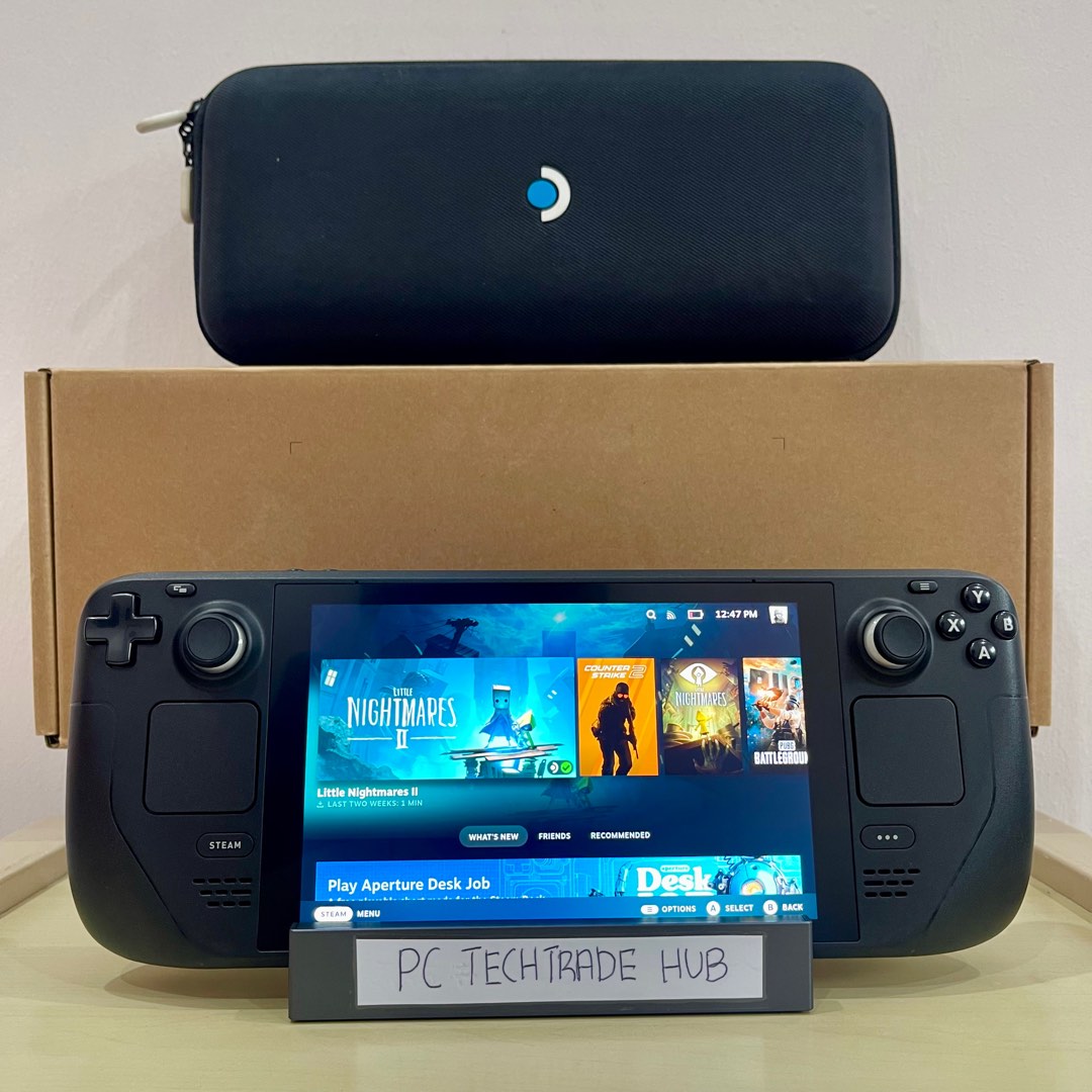 Steamdeck LCD 512GB Full Set (Read Description), Video Gaming, Video ...