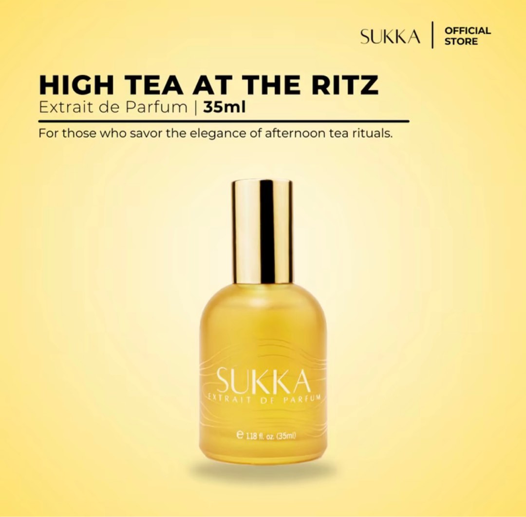SUKKA PERFUME - HIGH TEA AT THE RITZ, Beauty & Personal Care, Fragrance ...