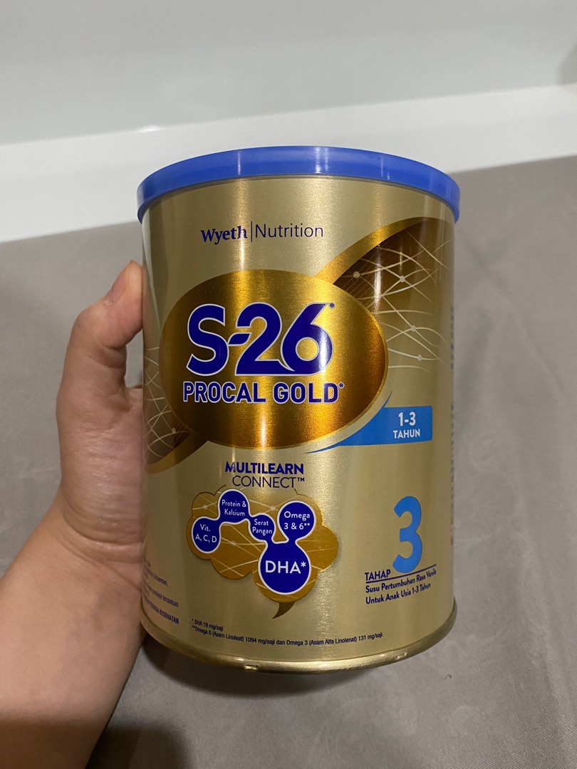 Susu Formula S26 S-26 Procal Gold - Tahap 3 (1-3 tahun) 400 gram, Bayi ...