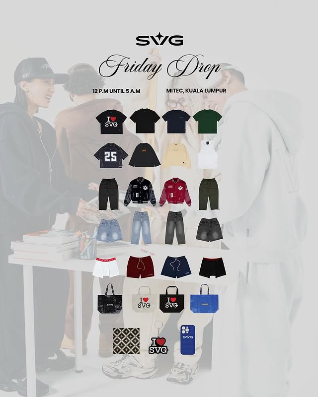 SVG VICTORY CURSIVE VARSITY MITEC PROXY, Men's Fashion, Tops & Sets ...