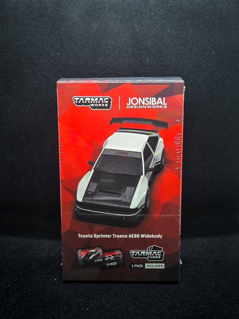 Tarmac Works Toyota Sprinter Trueno AE86 Widebody Panda JONSIBAL ...
