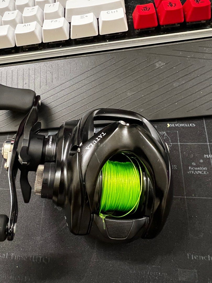 TATULA TW 100L AND ROD EUPRO MAJESTIC PROCASTER BASS CASTING, Sports ...