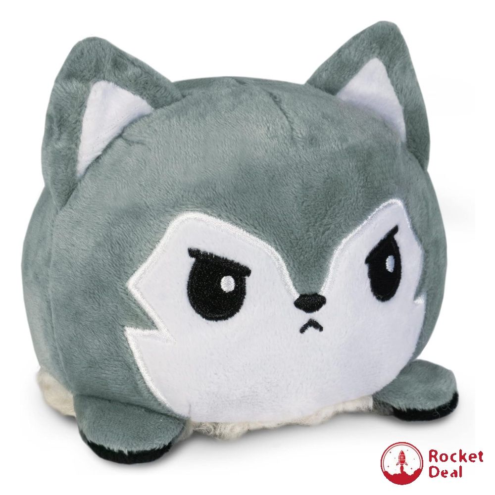 TeeTurtle | The Original Reversible Wolf + Sheep Plushie | Patented ...