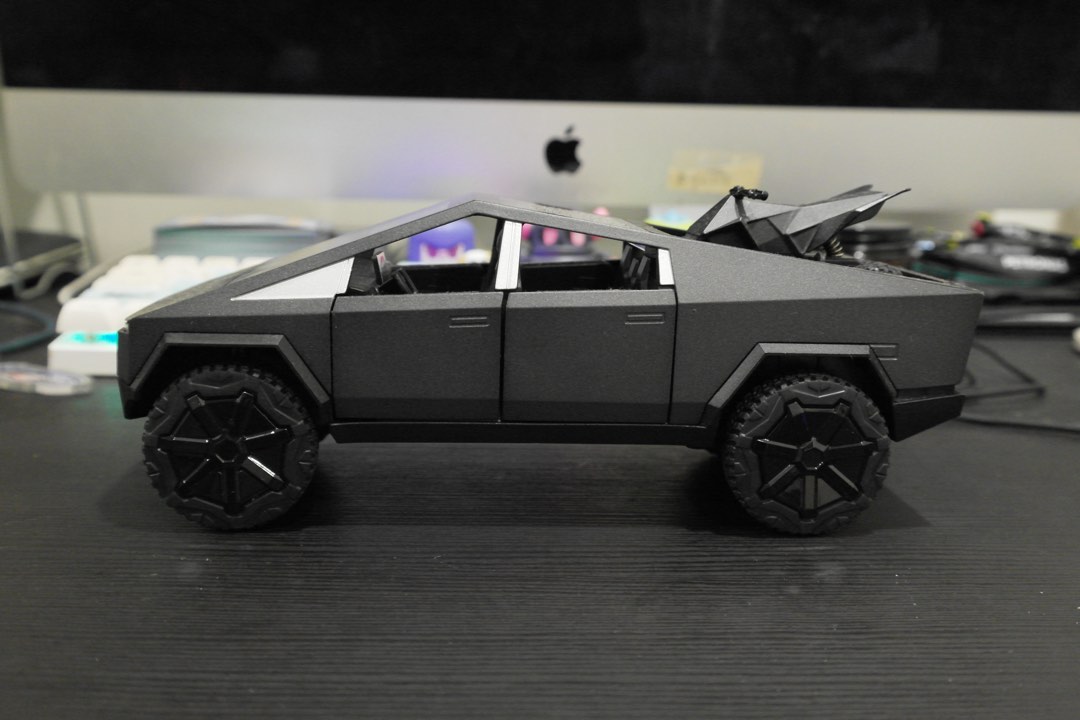 Tesla CyberTruck Scale Model, Hobbies & Toys, Toys & Games on Carousell