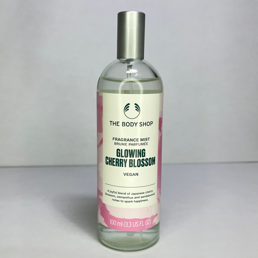 The Body Shop Fragrance Body Mist Glowing Cherry Blossom 100ML ...