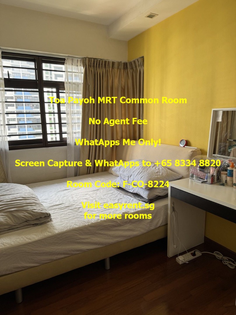 Toa Payoh MRT Common Room, Property, Rentals, Room Rentals on Carousell