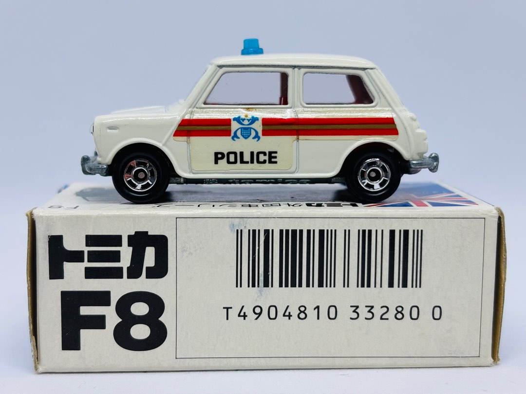 Tomica Tomy F8-2-13 BLMC Mini Cooper - Police Car - Car 5 - Made In ...