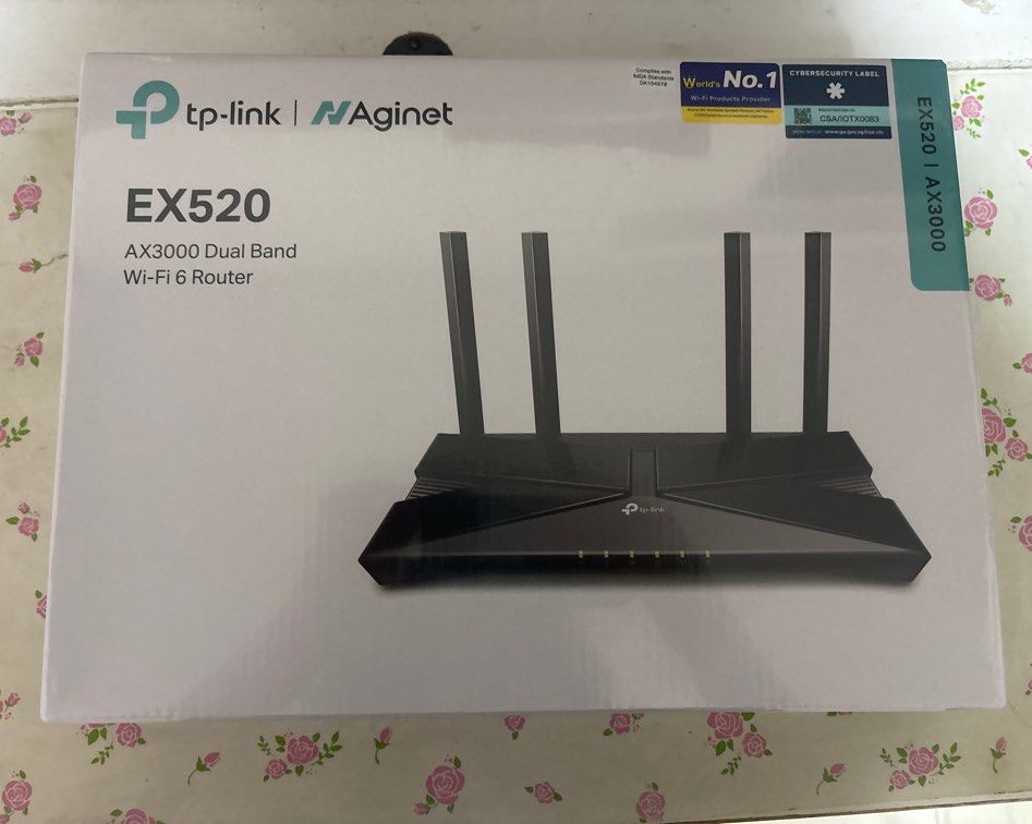 tp-link gainer wi-fi 6 router ex520, TV & Home Appliances, Other Home ...