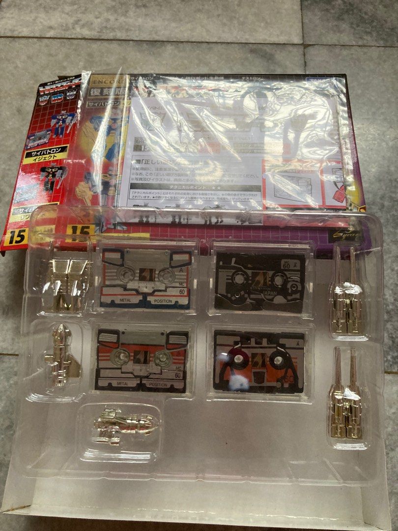 Transformers G1 Encore series 15 Cassettes vol.1, Hobbies & Toys, Toys ...