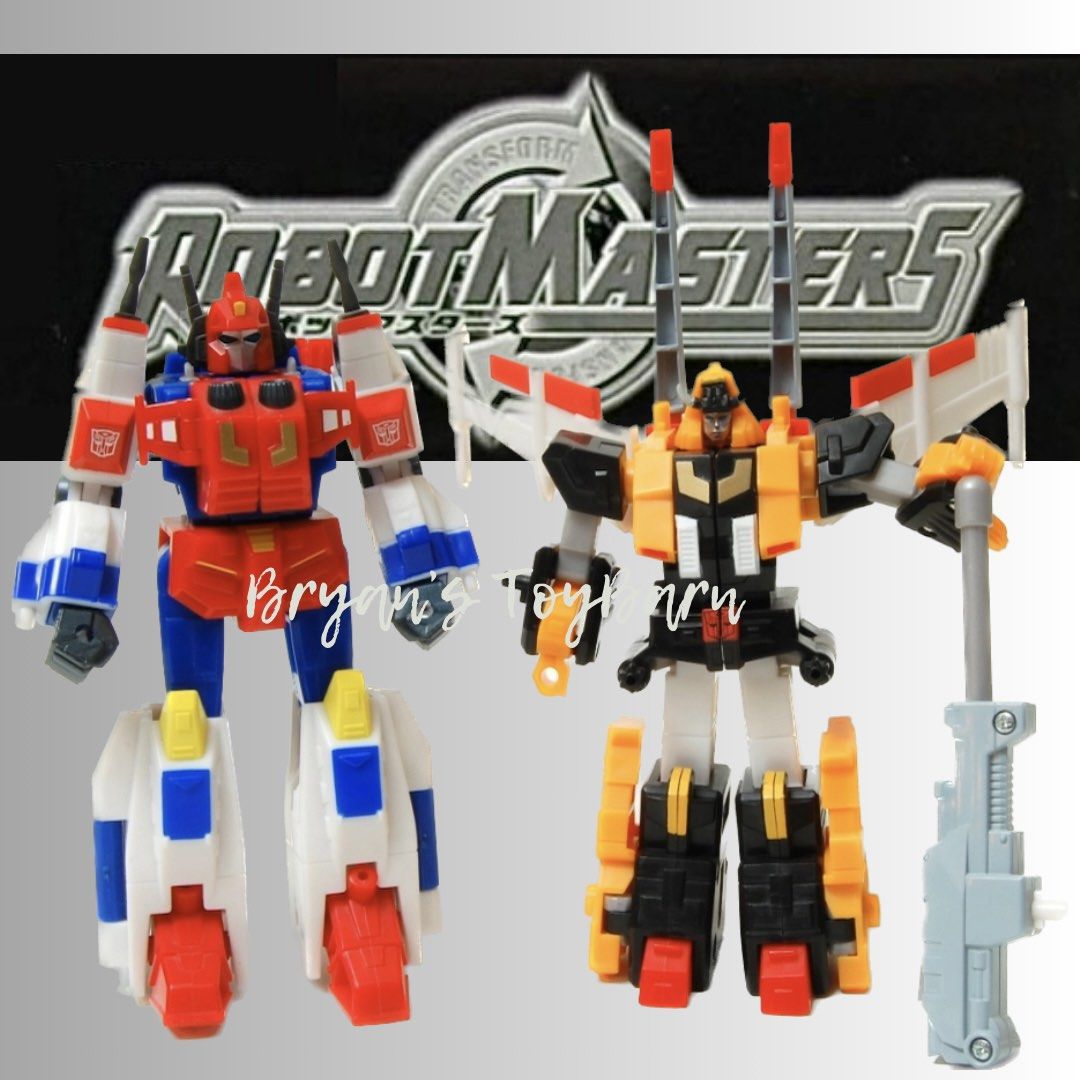 Transformers Robot Masters Star Saber RM-15 & Victory Leo RM-16 ...