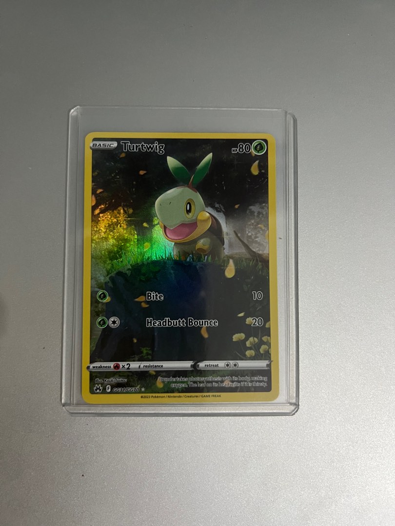 Turtwig GG Crown Zenith AR9 Pokemon, Hobbies & Toys, Toys & Games on ...