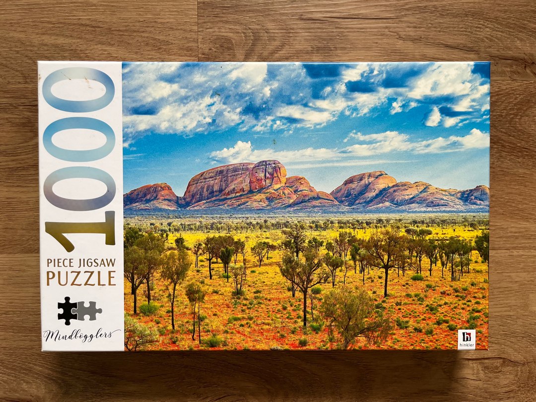 Uluru Kata Tjuta 1000 pc Puzzle, Hobbies & Toys, Toys & Games on Carousell
