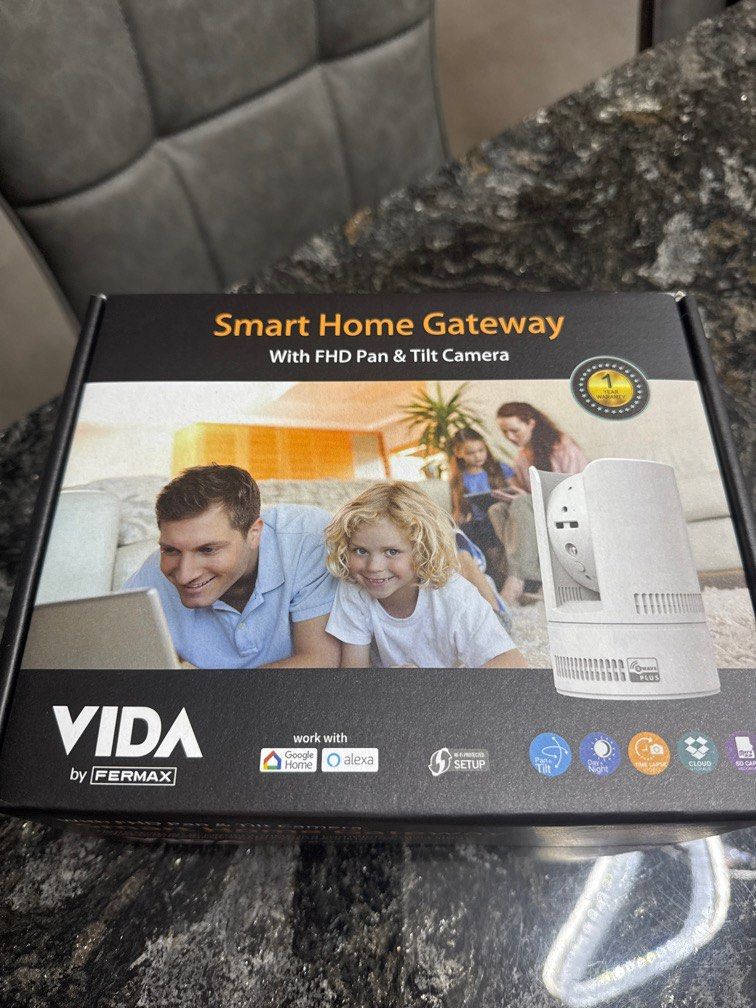 Vida Smart Home Gateway with FHD Pan & Tilt Camera, Computers & Tech ...