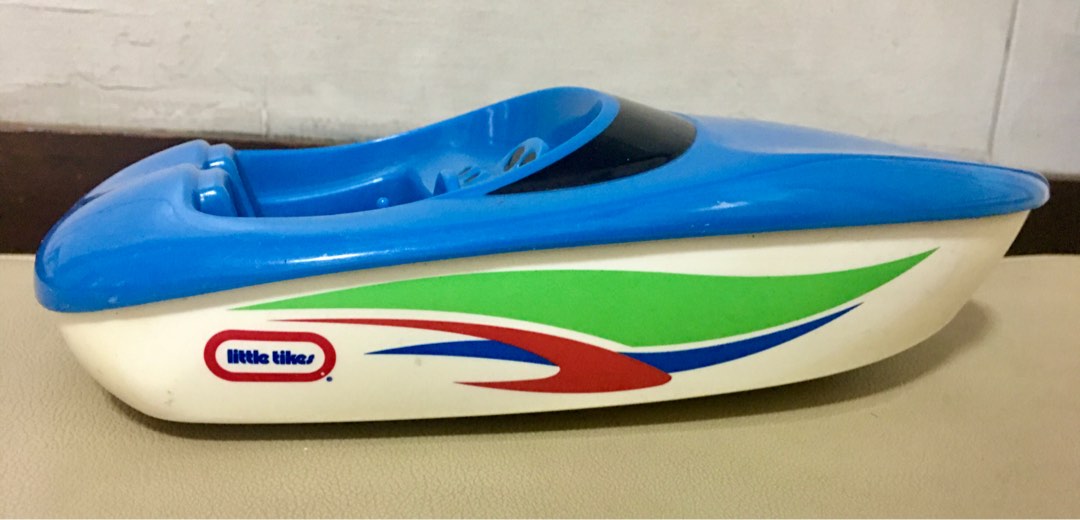 Vintage Little Tikes Speed Boat, Hobbies & Toys, Toys & Games on Carousell