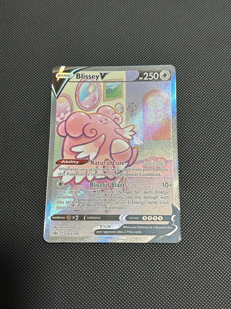 *Whites* Blissey V AA | Pokemon Chilling Reign | SWSH | Radiant ...