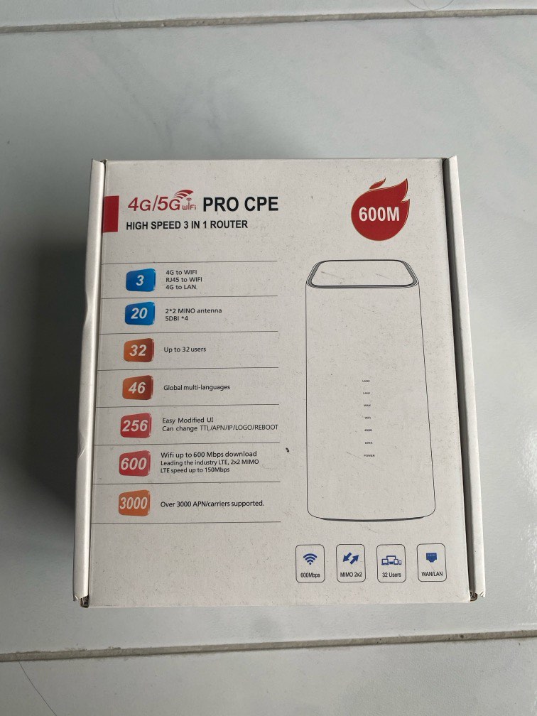 Wifi modem CPE PRO , Computers & Tech, Parts & Accessories, Networking ...