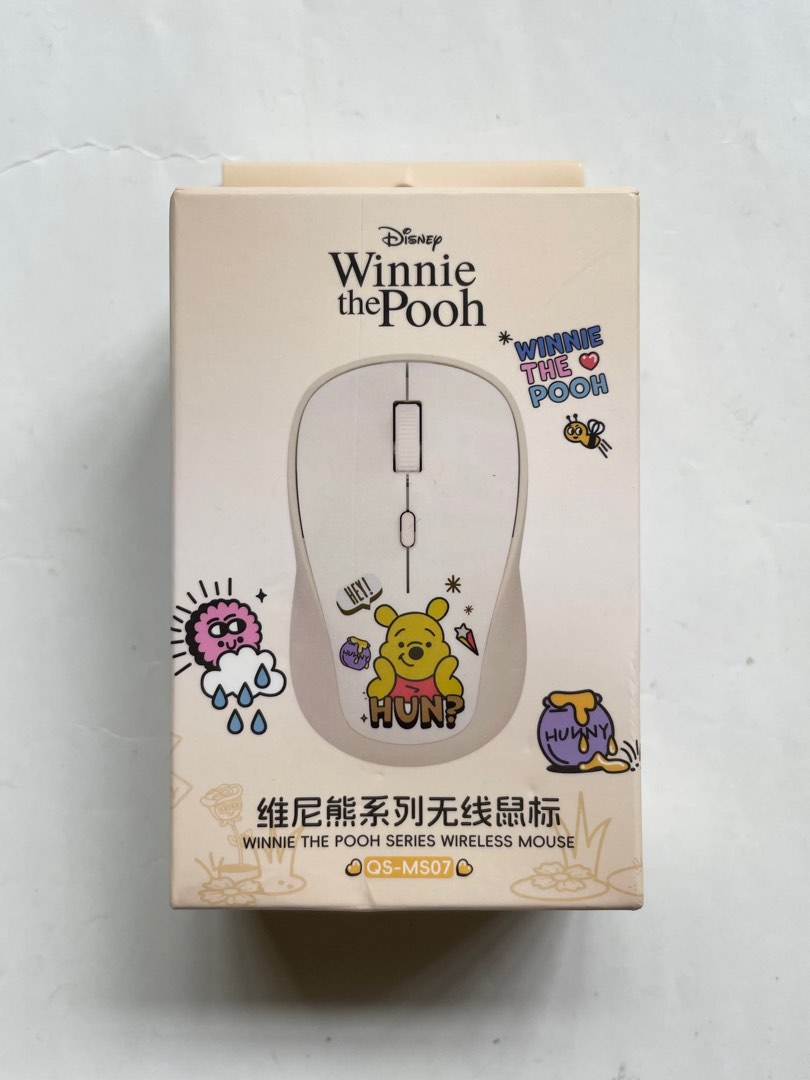 Winnie the Pooh (Wireless Mouse), Computers & Tech, Parts & Accessories ...