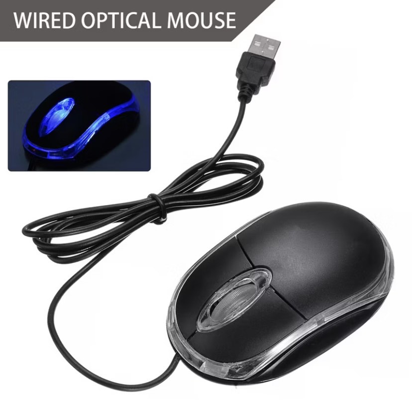 Wired Optical Mouse, Computers & Tech, Parts & Accessories, Mouse ...