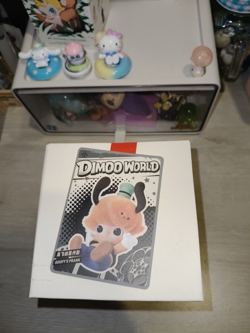 WTS - (New)Dimoo World Goofy Disney Plush Keychain (Popmart), Hobbies ...