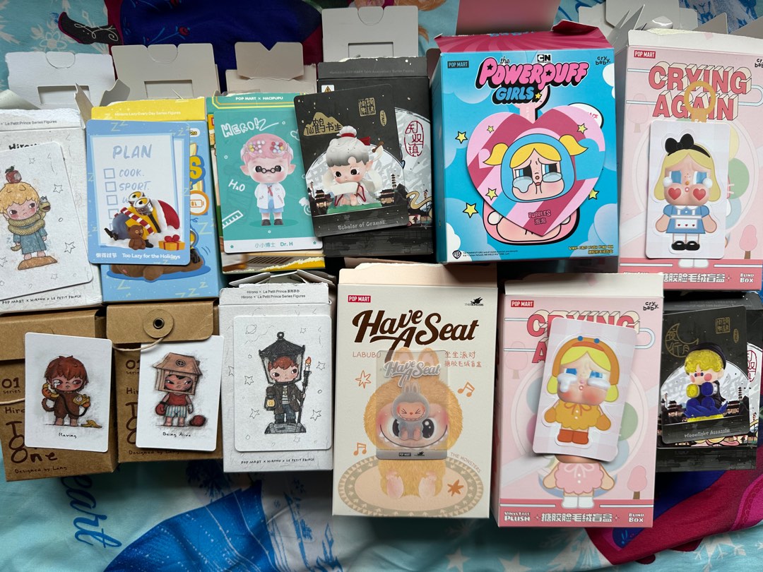 wts popmart clearance cheap instocks crybaby labubu hirono le petit ...