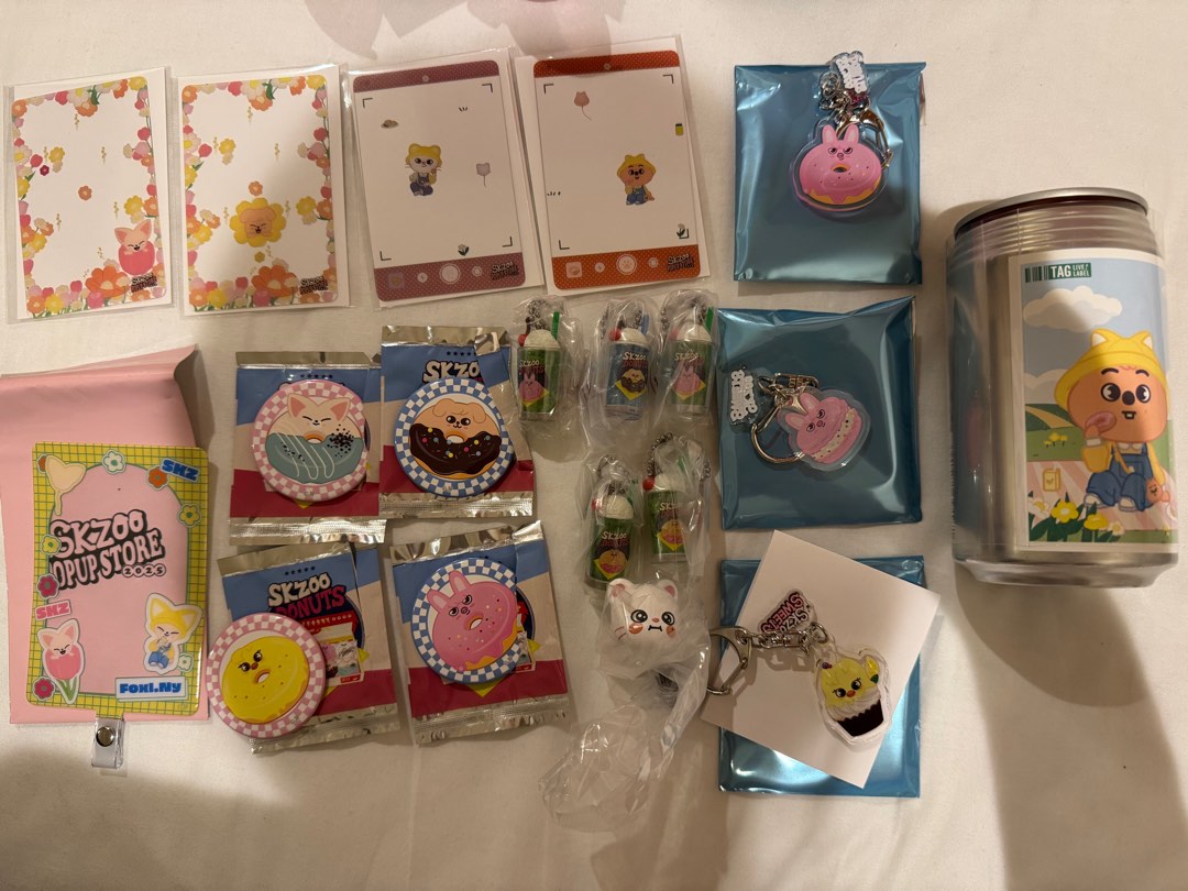 WTT/WTS Stray Kids skz skzoo pop-up Japan gacha gachapon 2025 random ...