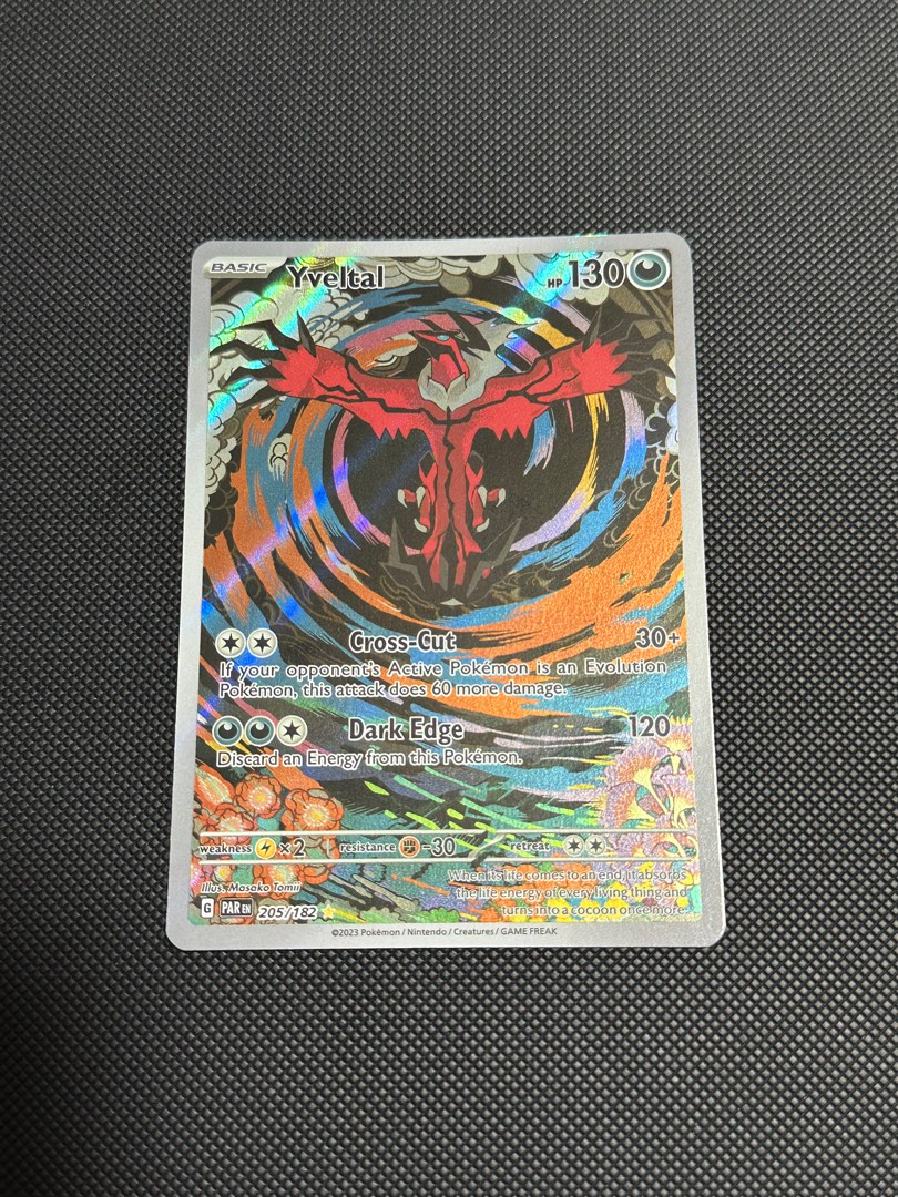 Yveltal IR | Pokemon IR | Temporal Force | Paradox Rift | Pokemon TAG ...