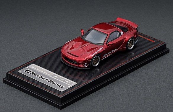1/64 Ignition Model Rocket Bunny RX-7 (FD3S) Red Metallic IG1407, 興趣及遊戲, 玩具 & 遊戲類 - Carousell