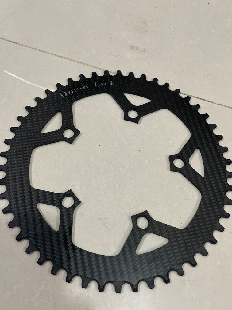 50t Carbon chainring 110BCD for Foldie foldable fixie fixed gear ...