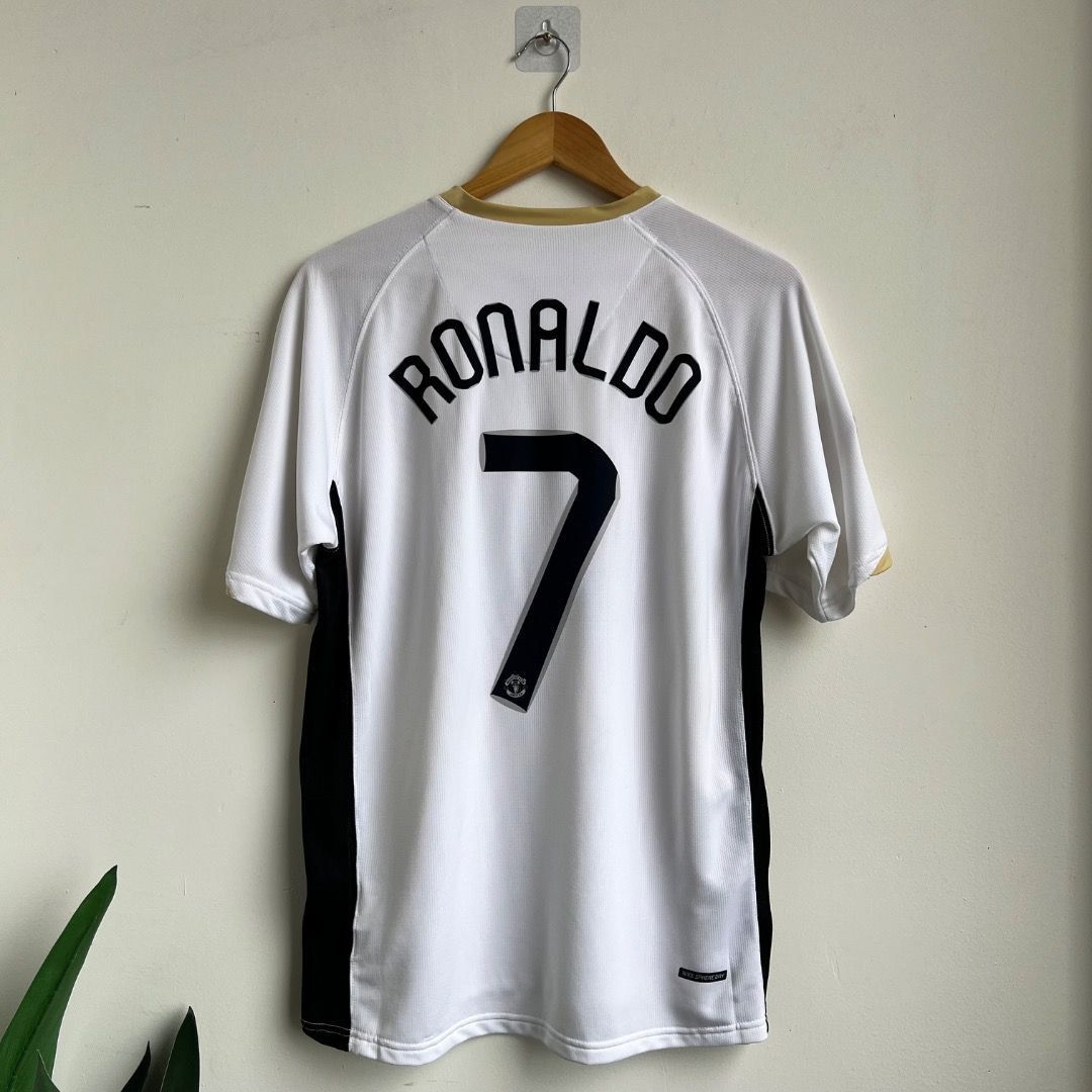 #7 CR7 Cristiano Ronaldo Manchester United Away 2006/07 soccer/football ...