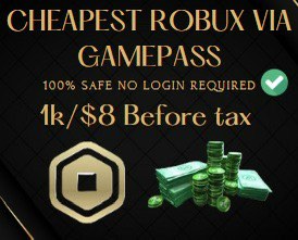 🔥 [CHEAPEST ROBUX IN SG] VIA GAMEPASS NO LOGIN REQUIRED 🔥, Video Gaming, Gaming Accessories, In ...