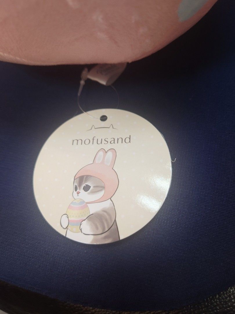 $120一對 全新 Mofusand 鯊魚貓 復活蛋 兔仔雞仔 毛公仔Big景品 共兩隻, 興趣及遊戲, 玩具 & 遊戲類 - Carousell