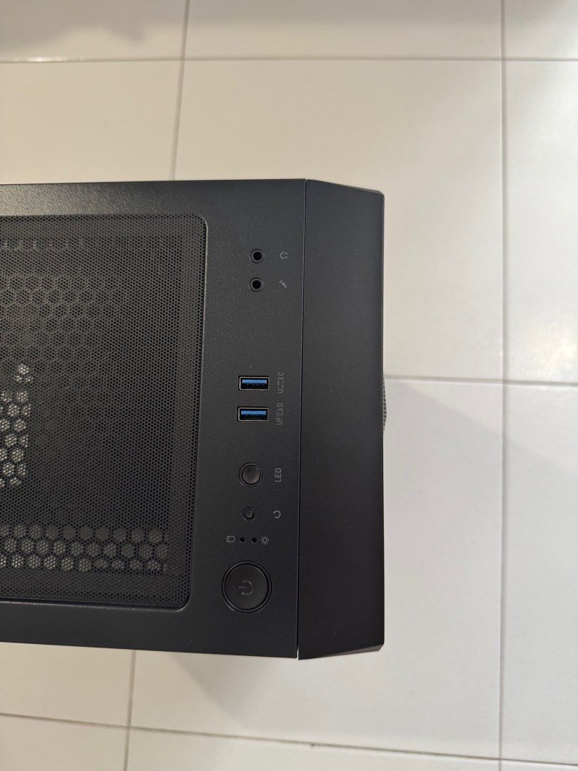 Aftershock pc case matx black rapid (not itx atx full tower computer ...
