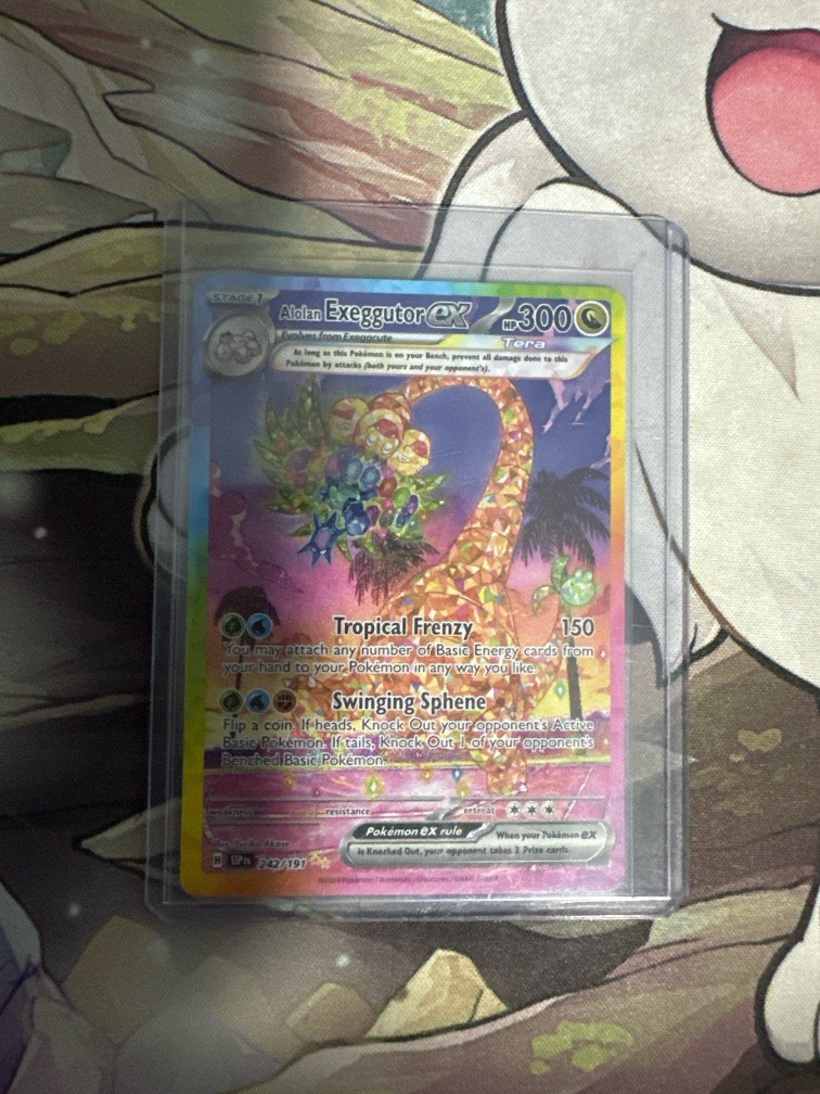 Alolan Exeggutor Ex SIR 242/191 Surging Sparks, Hobbies & Toys, Toys ...