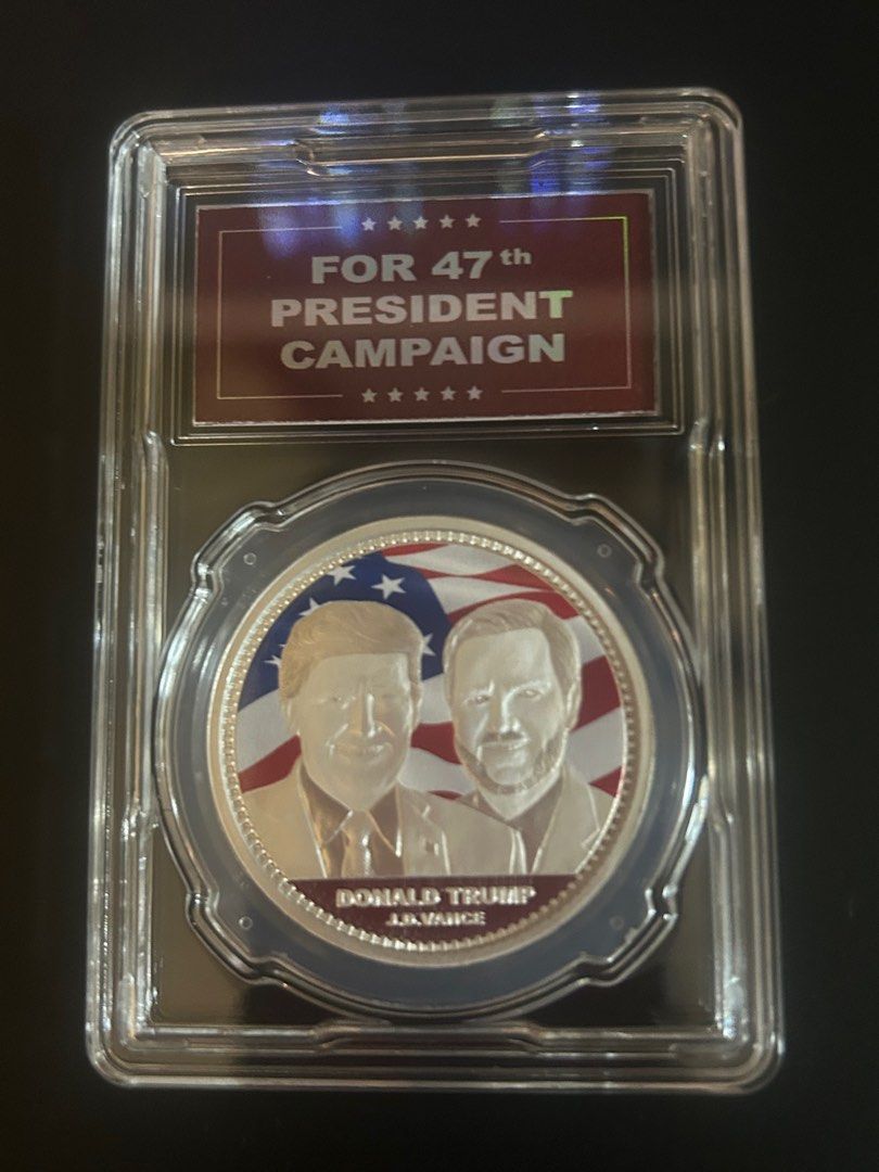 America Commemorative Medallion "47th President Campaign" for Donald ...