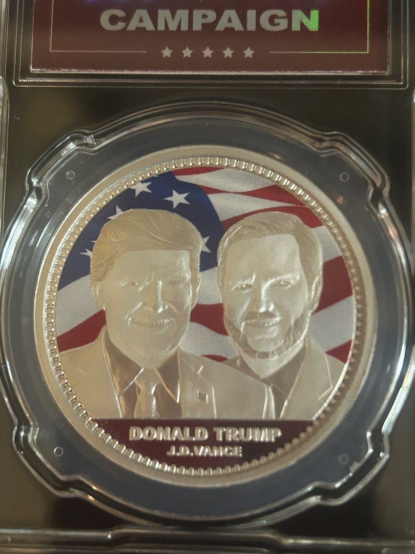 America Commemorative Medallion "47th President Campaign" for Donald ...