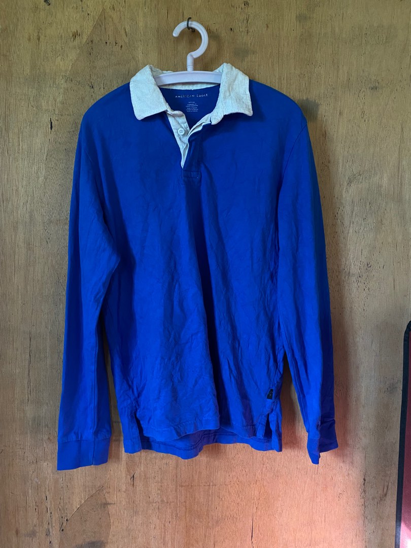 American Eagle rugby polo, Men's Fashion, Coats, Jackets and Outerwear ...