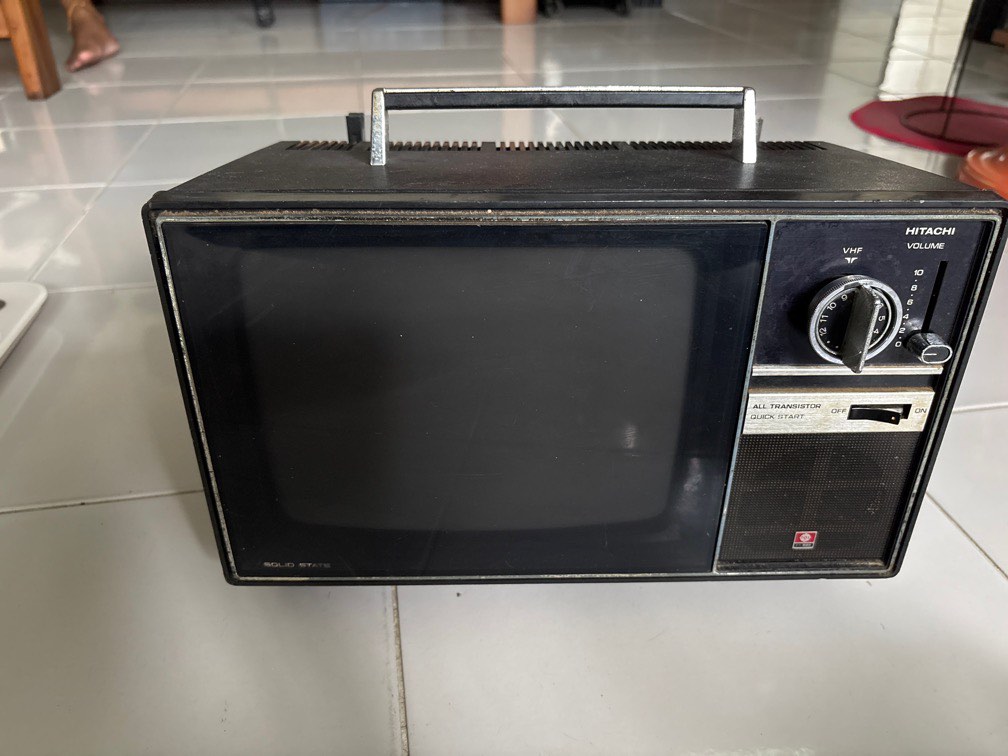 Antique Transistor TV Receiver, TV & Home Appliances, TV ...