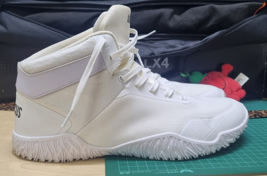 Avancus Apex Power V2.5 High Top Shoes White (Power lifting), Sports ...