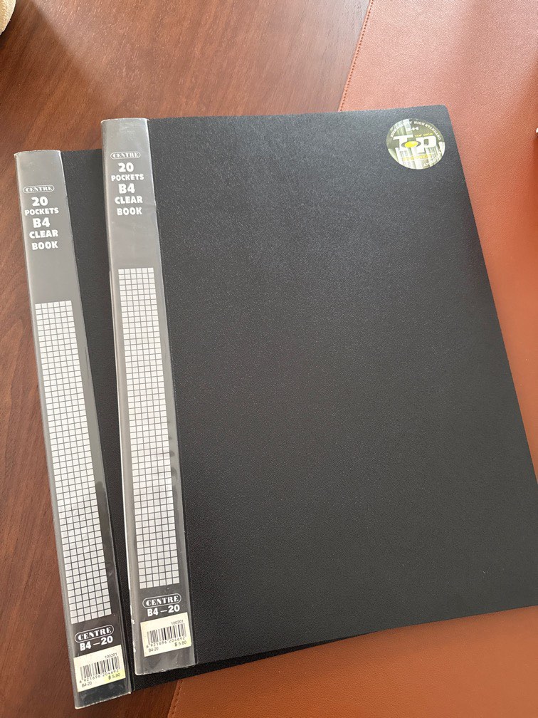 B4 clearbook folder, Hobbies & Toys, Stationery & Craft, Stationery ...