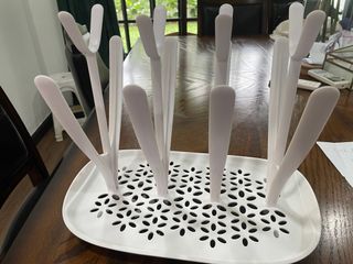 Autumnz Milk Bottle Drying Rack - Beige, Babies & Kids, Nursing ...