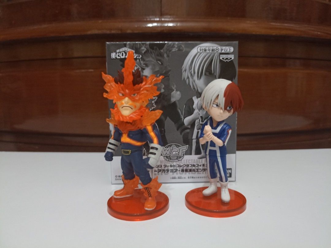 Bandai Banpresto My Hero Academia WCF JUMP Shoto, Endeavour Figure ...