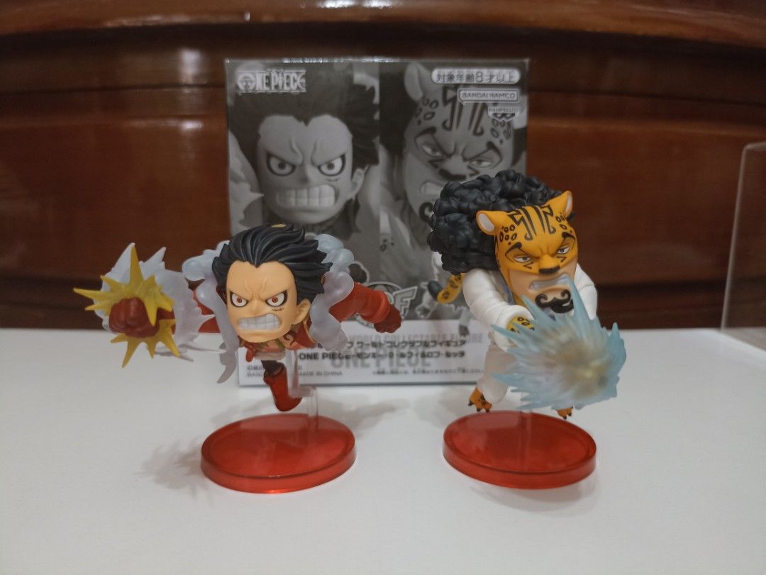 Bandai Banpresto One Piece WCF JUMP Luffy, Lucci Figure, Hobbies & Toys ...