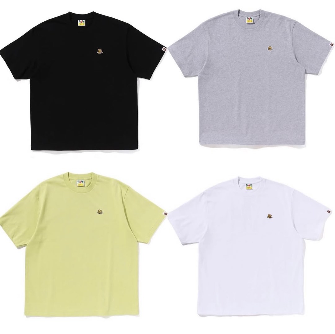 BAPE One Point Relaxed Fit Tshirt, Men's Fashion, Tops & Sets, Tshirts ...