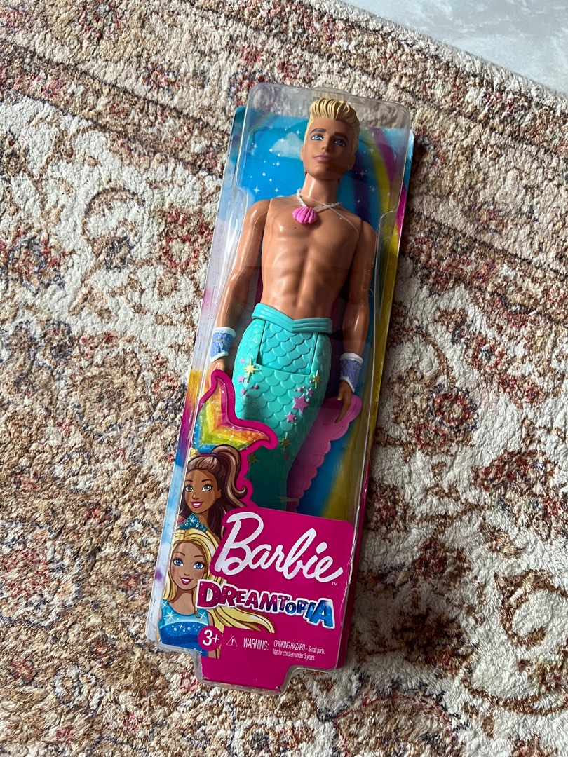 Barbie Dreamtopia Ken Mermaid Doll, Hobbies & Toys, Toys & Games on ...
