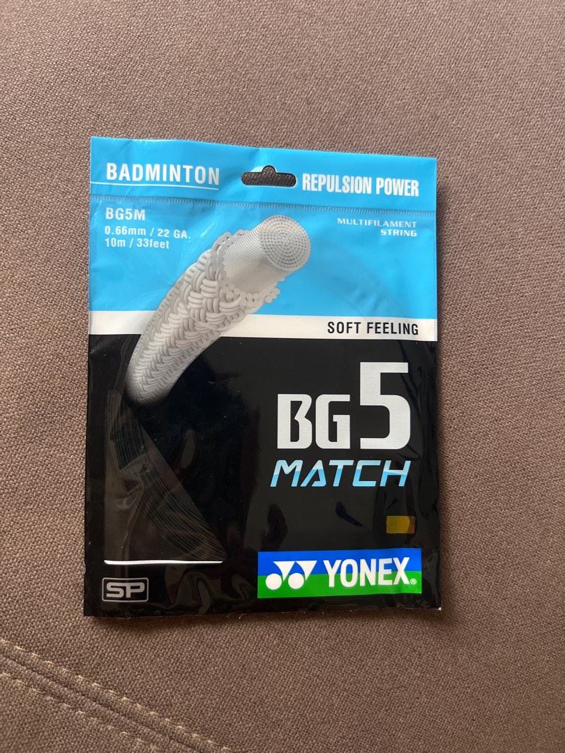 BG5 Badminton String, Sports Equipment, Sports & Games, Racket & Ball ...