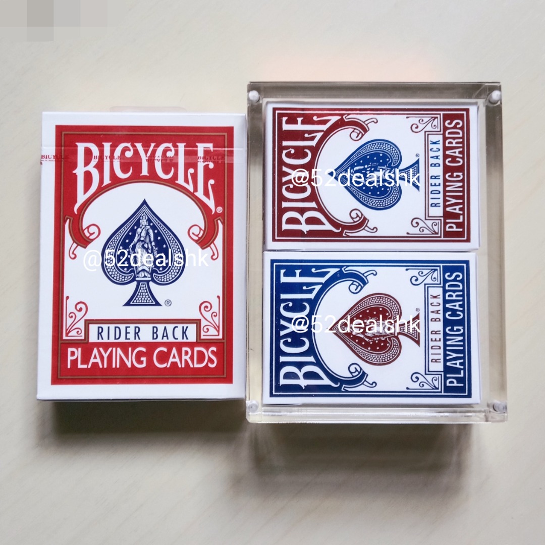 全新美國bicycle啤牌mini playing cards limited edition with carat case 迷你尺寸限量版 撲克牌 cardistry 花切 poker ...