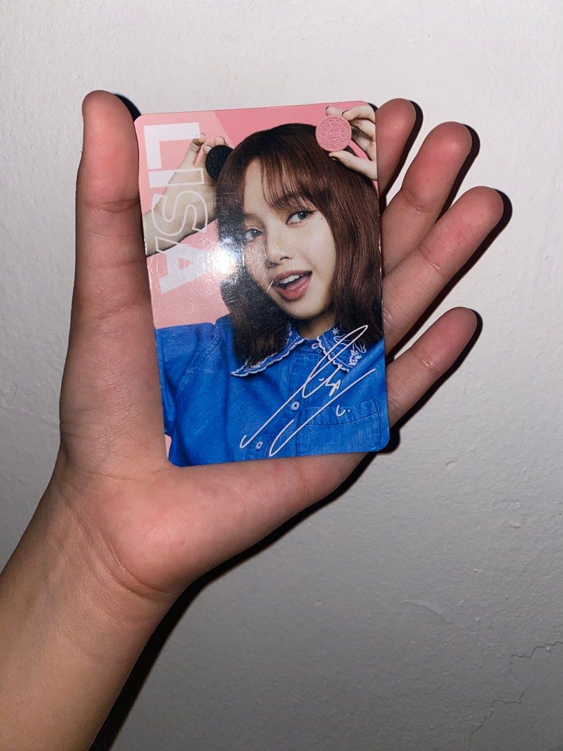 BLACKPINK LISA Oreo card, Hobbies & Toys, Collectibles & Memorabilia, K ...