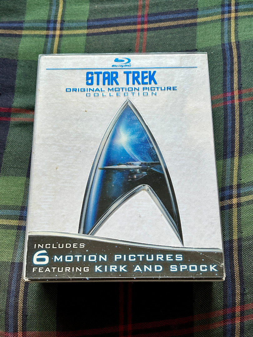 [Blu-ray] 星空奇遇記 Star Trek: Original Motion Picture Collection 藍光, 興趣及遊戲 ...