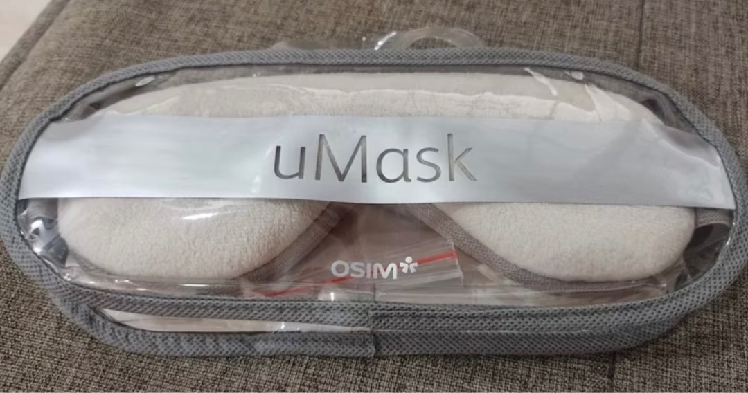 BNIP OSIM uMask Eye Massager, Health & Nutrition, Massage Devices on ...